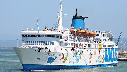 „Moby Baby Two“ fährt im Mittelmeer - THB