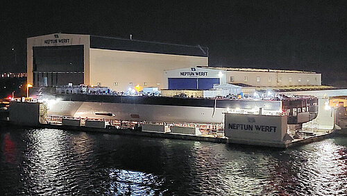 Neptun liefert Feru für „Disney Treasure“ an Meyer - THB