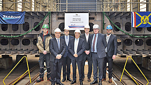 FSG: Kiellegung für RoRo-Fähre - THB