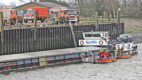 Wassereinbruch gestoppt – Feuer aus - THB