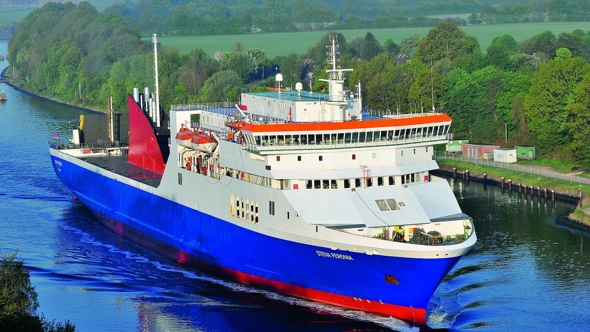 "Stena Feronia" vertritt "Stena Germanica" - THB