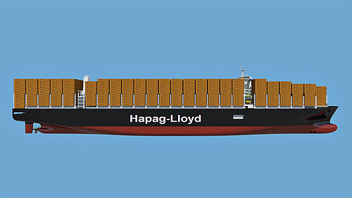 Hapag-Lloyd sichert Boxen mit MacGregor - THB