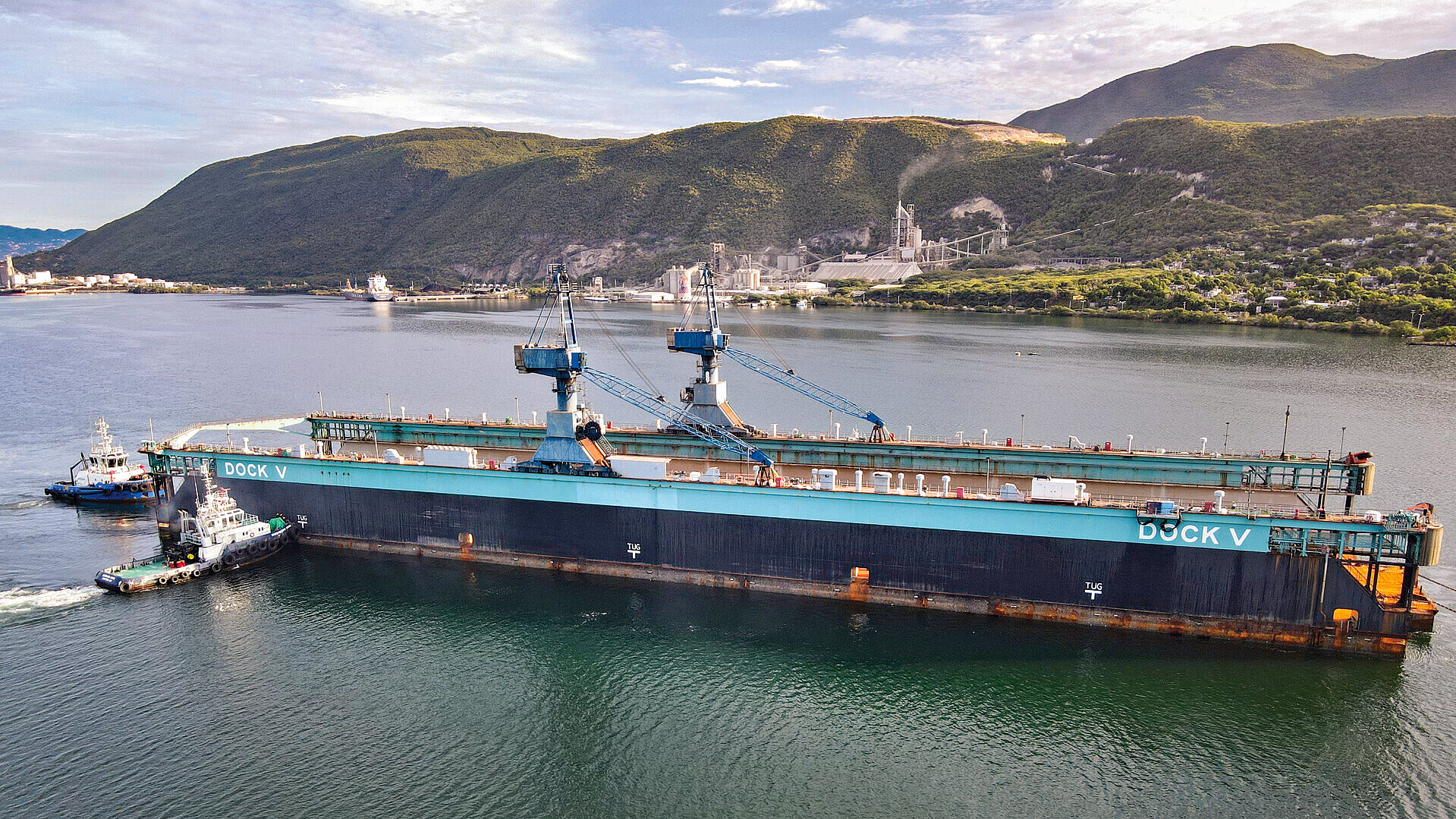 „Dock V“ hat Jamaika erreicht - THB